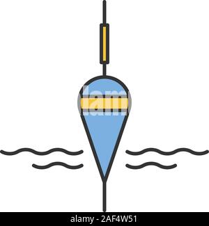 Bobber icon. Cartoon of bobber vector icon for web design isolated on ...