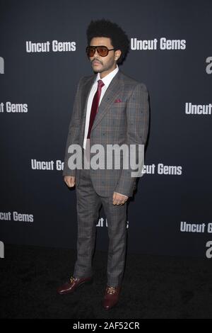 The Weeknd attends a premiere for "Uncut Gems" on day five of the ...
