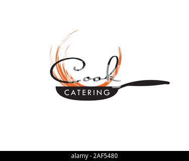 cook flame fire logo chef kitchen Stock Vector Image & Art - Alamy