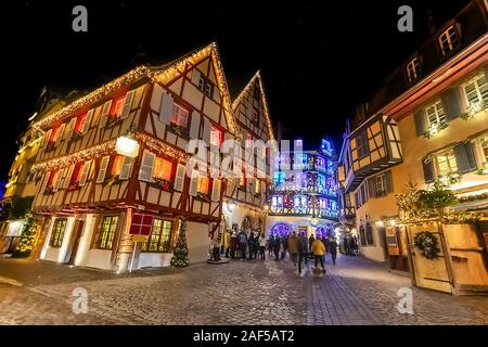 Christmas time in the little town of Espita, Yucatan, Mexico Stock ...