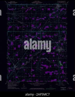 Bloomville, Ohio, map 1960, 1:24000, United States of America by ...