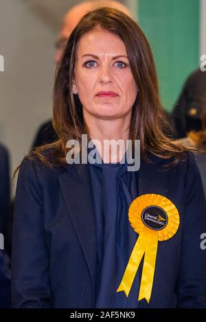 Esher, London, UK. 13th Dec, 2019. His wife and team celebrate ...