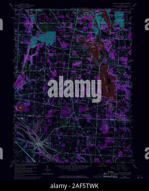 Canal Fulton, Ohio, map 1958, 1:24000, United States of America by ...