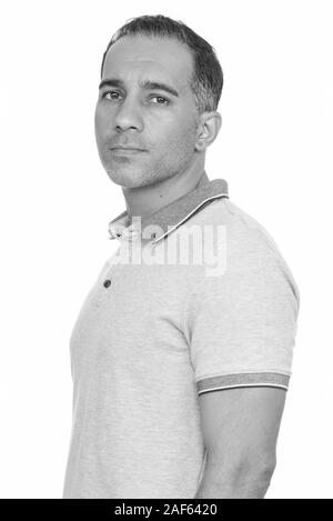 Mature handsome Persian man looking at camera Stock Photo - Alamy