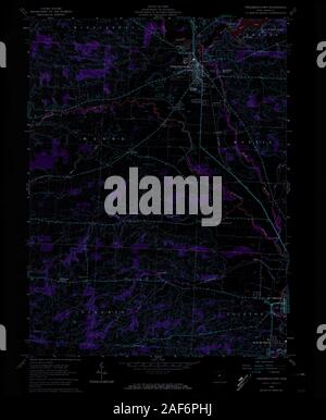 Fredericktown, Ohio, map 1961, 1:24000, United States of America by ...