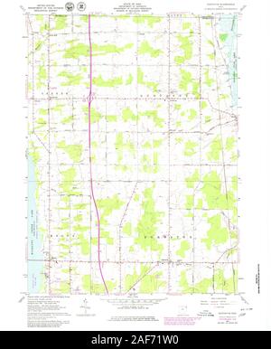 Gustavus, Ohio, map 1961, 1:24000, United States of America by Timeless ...