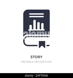 Story icon. Simple element from agile method collection. Filled Story ...