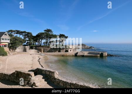 Lovers Point Beach, Pacific Grove, CA Stock Photo - Alamy