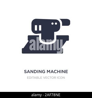 Sandpaper icon. Simple element from digital disruption collection. Line ...