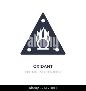 Oxygen icon. Simple element from digital disruption collection. Line ...