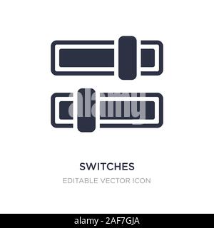Switches icon. Simple element from digital disruption collection. Line ...