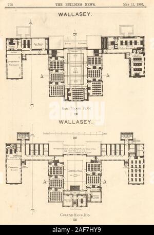 Wallasey Grammar School now Liscard Primary School. Willink Thickesse ...