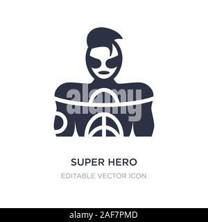 Superhero Pictogram. Super hero sign symbol. Man flying icon. guy ...
