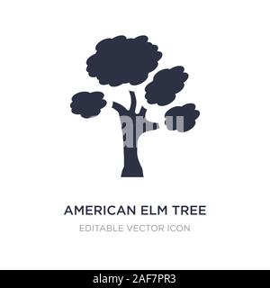 american beech tree icon on white background. Simple element ...