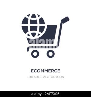 ecommerce symbol on white background vector illustration design Stock ...