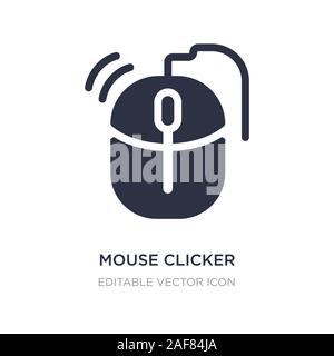 Clicker vector icon isolated on transparent background, Clicker ...