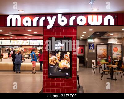 Genting , Malaysia - November 2019 : MARRYBROWN fast food restaurant ...
