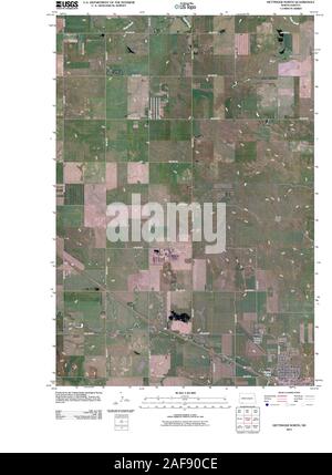 USGS TOPO Map North Dakota ND Blackwater Lake SE 283516 1967 24000 ...