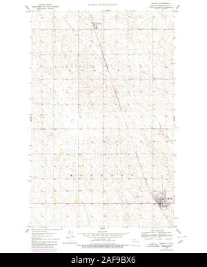 Mohall, North Dakota, map 1948, 1:24000, United States of America by ...