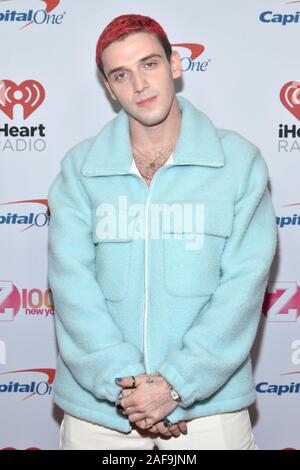 Lauv attends the IHeartRadio Jingle Ball at the TD Garden on December ...