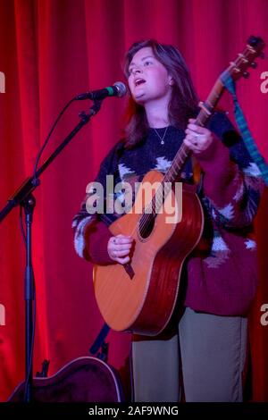 Folk singer songwriter, Iona Lane Stock Photo - Alamy