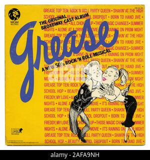 Grease vintage vinyl Stock Photo - Alamy