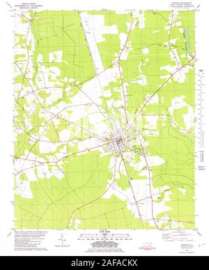 Burgaw, North Carolina, map 1981, 1:24000, United States of America by ...