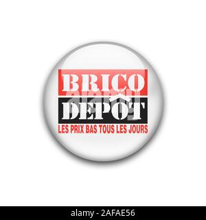 Brico Depot logo Stock Photo - Alamy