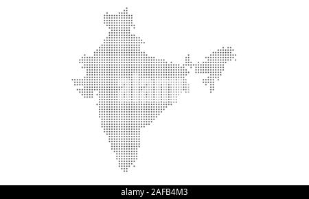Abstract India map Stock Vector Image & Art - Alamy