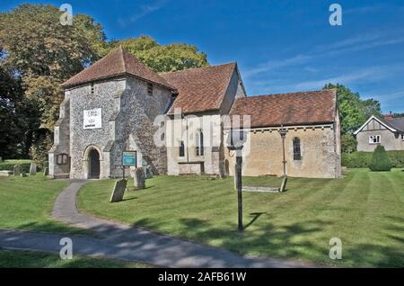 Bulford Village Wiltshire St Leonards Church Stock Photo - Alamy