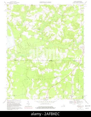 Map of Gates in North Carolina Stock Photo - Alamy