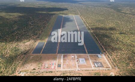 191214 -- GARISSA, Dec. 14, 2019 -- Aerial photo taken on Dec. 13, 2019 ...