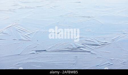 Abstract background of naturally textured frozen water surface Stock ...