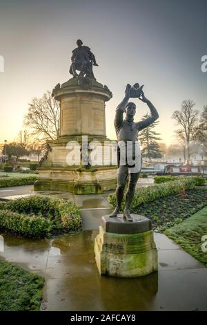 Bronze statue of Prince Hal by Lord Ronald Gower one of the four ...