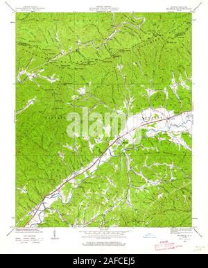 Marble, North Carolina, map 1938, 1:24000, United States of America by ...