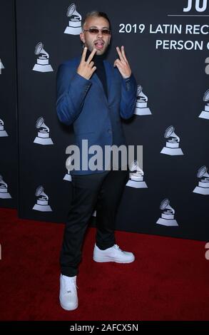 Feid at the Latin Recording Academy 2019 Person of the Year Gala held ...