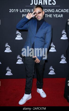 Feid at the Latin Recording Academy 2019 Person of the Year Gala held ...