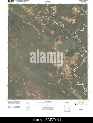 Map of Rowan in North Carolina Stock Photo - Alamy