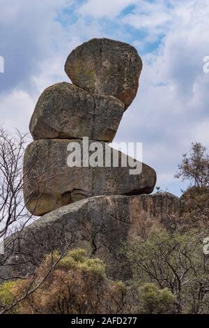 Balancing rocks, Matopos, Zimbabwe Stock Photo - Alamy