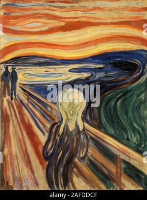 The Scream Edward Munch Stock Photo - Alamy
