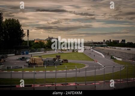Formula 1 racing at Circuit Gilles Villeneuve in Montreal, Canada Stock ...