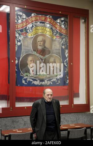 Ex Miner Arthur Ashworth (91) at the The Fishburn and District Social ...