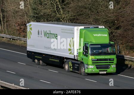 Waitrose supermarket grocery delivery truck Stock Photo - Alamy