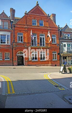 High Street, Tring, Hertfordshire, England, United Kingdom Stock Photo ...