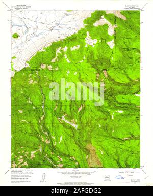 Bland, New Mexico, map 1953, 1:24000, United States of America by ...