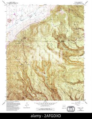 Bland, New Mexico, map 1953, 1:24000, United States of America by ...