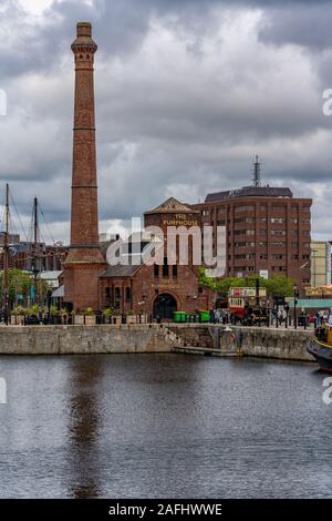 The Pumphouse, a Victorian pump house on Hartley's Quay in the Albert ...