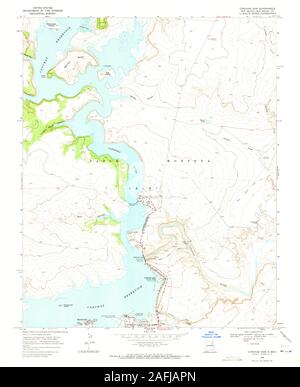 Conchas Dam, New Mexico, map 1968, 1:24000, United States of America by ...