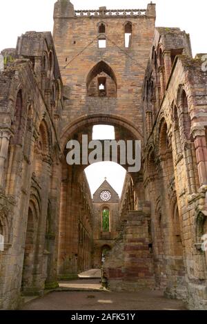Ruins of Jedburgh Abbey, Jedburgh, Scottish Borders, Scotland, UK Stock ...