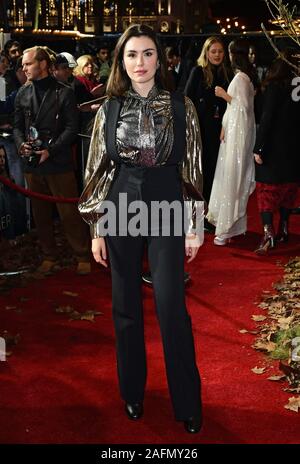 Lise Grendene attending the world premiere of Netflix's The Witcher ...